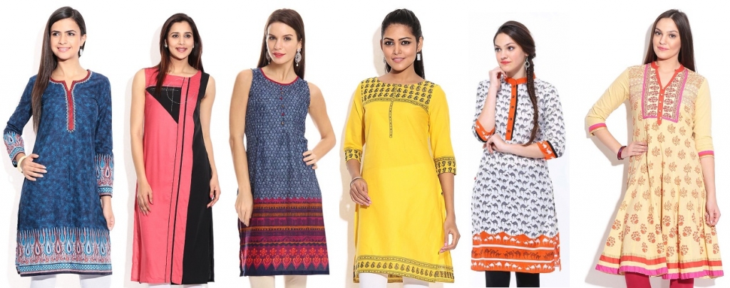 9 Styles of Kurtis for Jeans - FashionBuzzer.com