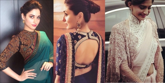 20 Designer Blouse Pattern and Blouse Designs - FashionBuzzer.com