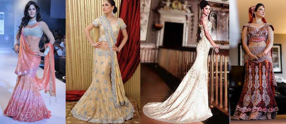 Mermaid Style Lehenga - Make The Best Out Of Your Curves ...