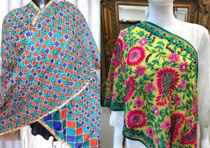 The Vibrant And Ever Gorgeous Phulkari Designer Blouses - FashionBuzzer.com