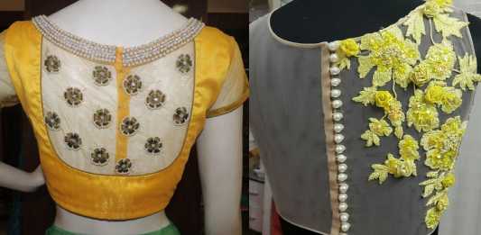 Top 26 Types Of Blouse Neck Designs - FashionBuzzer.com