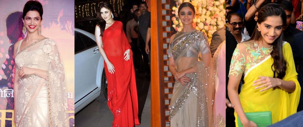 How To Style Up The Sheer Sarees? - FashionBuzzer.com